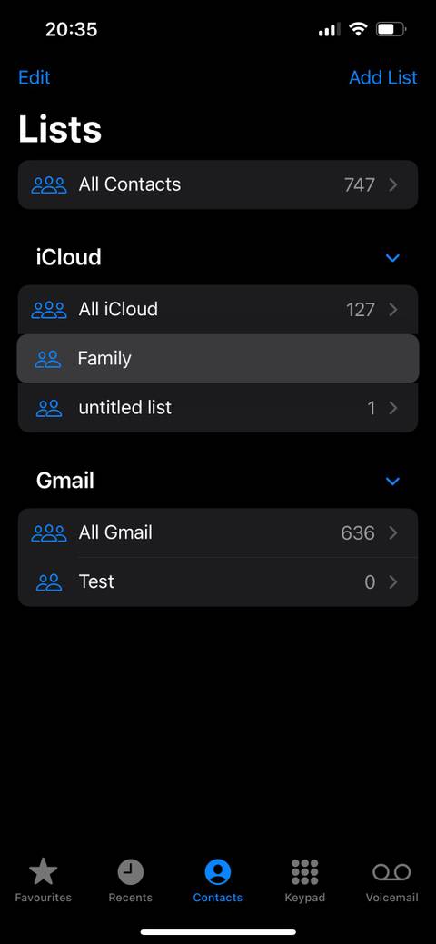 How to Use Lists to Organize the Contacts on Your iPhone
