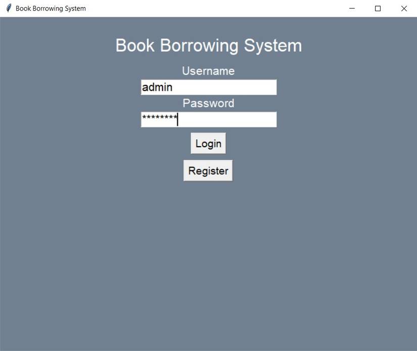 Create a Book Borrowing System for Libraries Using Python