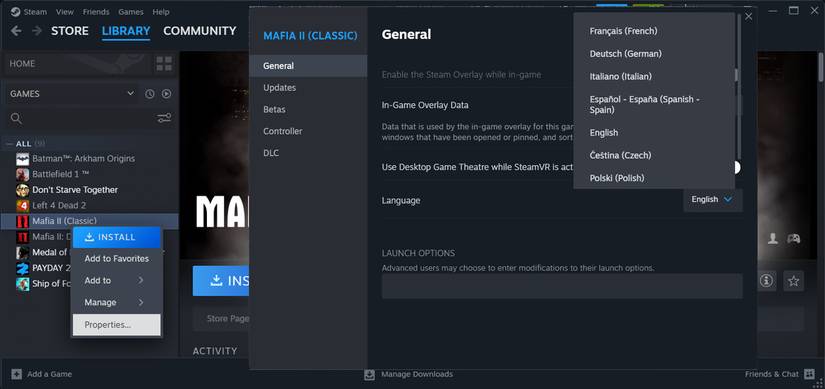 How to Change Steam’s Default Language