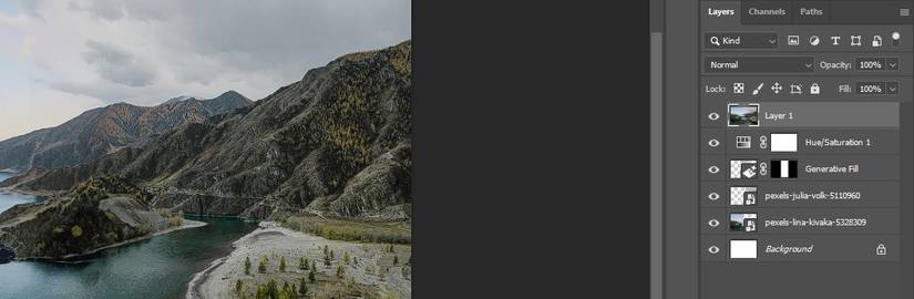 How to Combine Two Photos Using Generative Fill in Photoshop