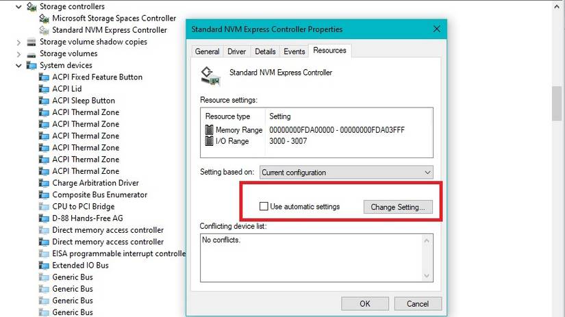 How to Use IRQ and I/O Addresses to Resolve Conflicts on Windows 10