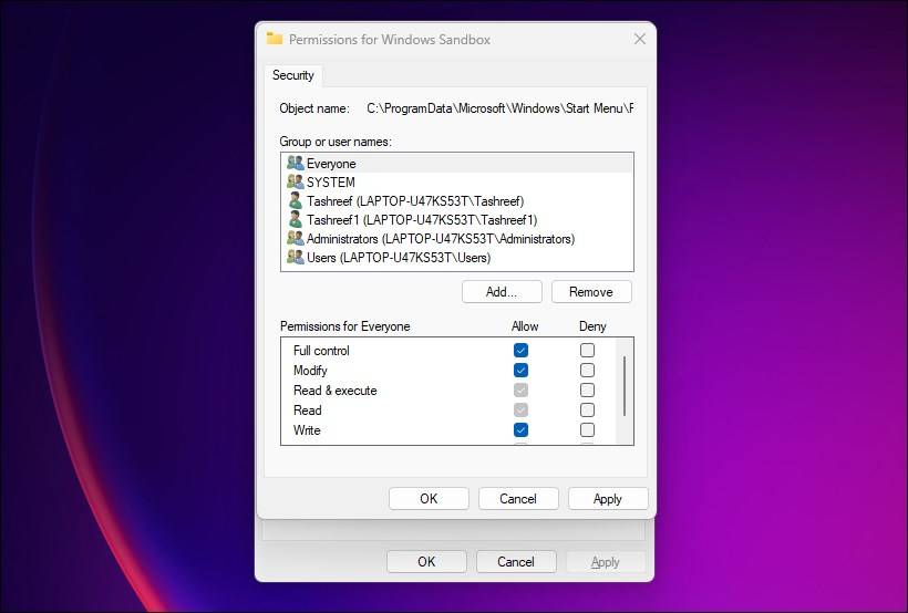 How to Fix Windows Sandbox Not Working in Windows 11