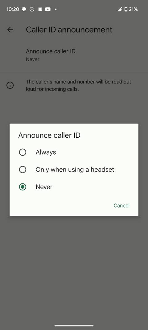 How to Enable or Disable Call Announcements on Android