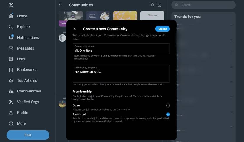 How to Create an X (Twitter) Community