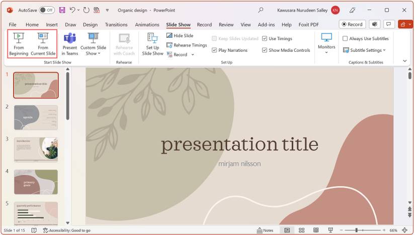 How to Present PowerPoint Slides in Zoom