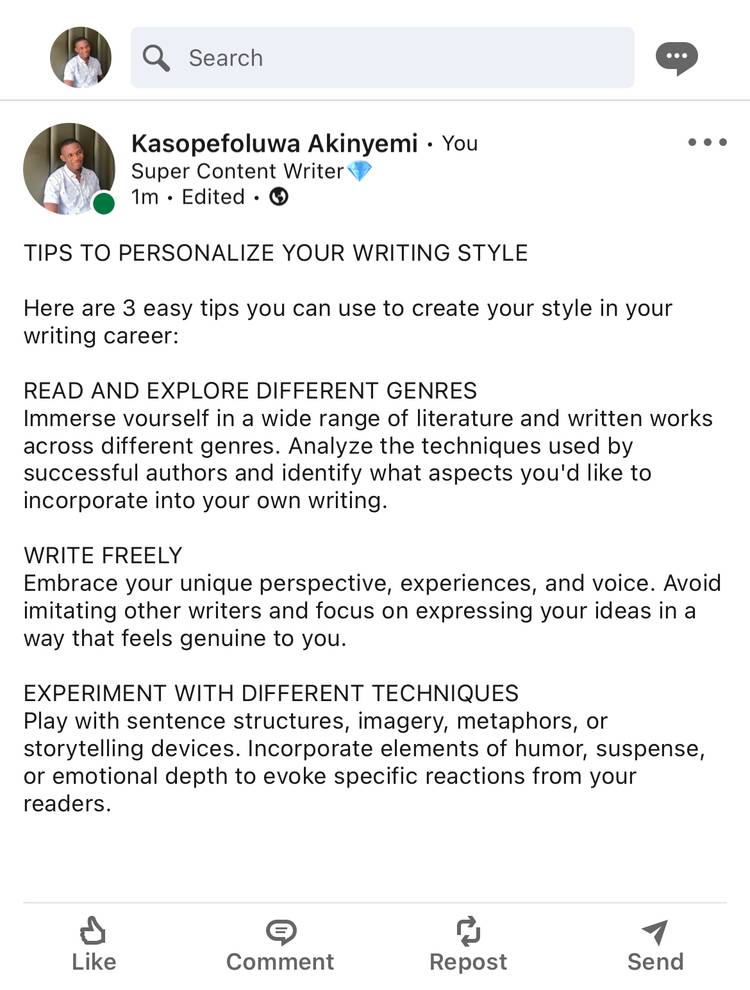 3 Tips for Formatting Your LinkedIn Posts Without a Third-Party Tool