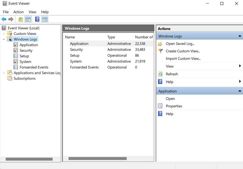 How to Troubleshoot Windows Problems Using Event Viewer Logs