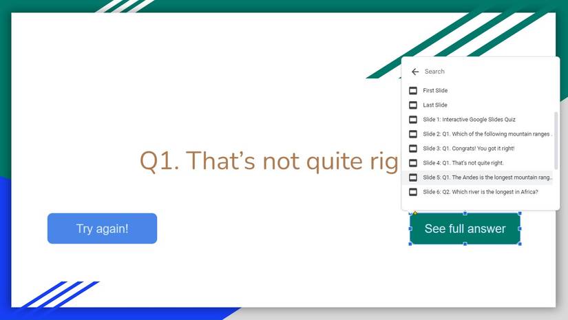 How to Create an Interactive Quiz in Google Slides