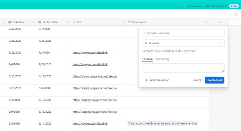 How to Use Formulas in Airtable
