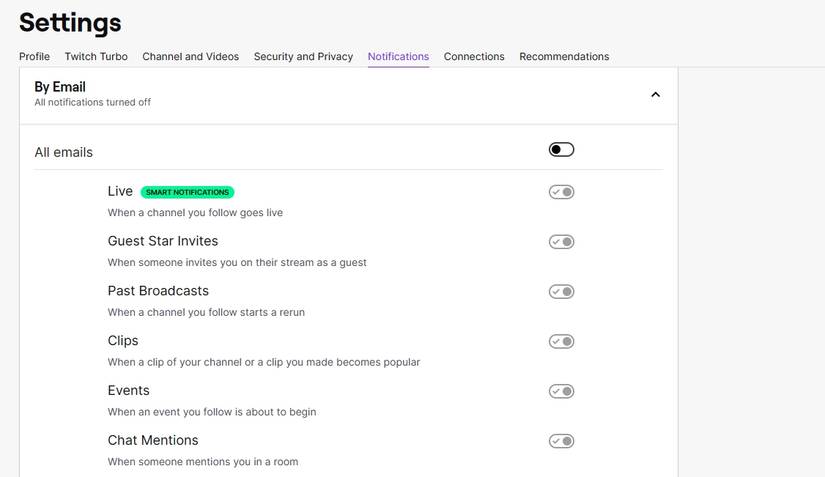 How to Disable Twitch Notifications on Desktop and Mobile