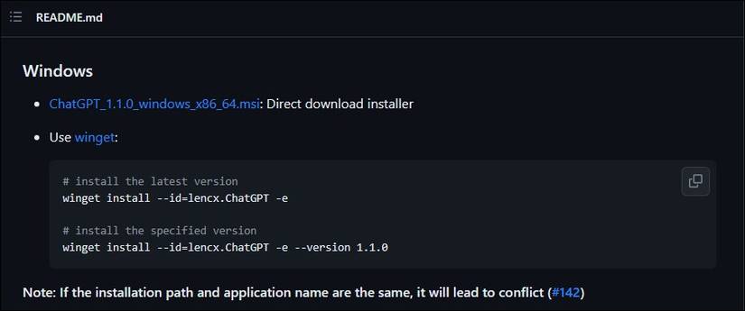 How to Install and Run ChatGPT as a Windows App