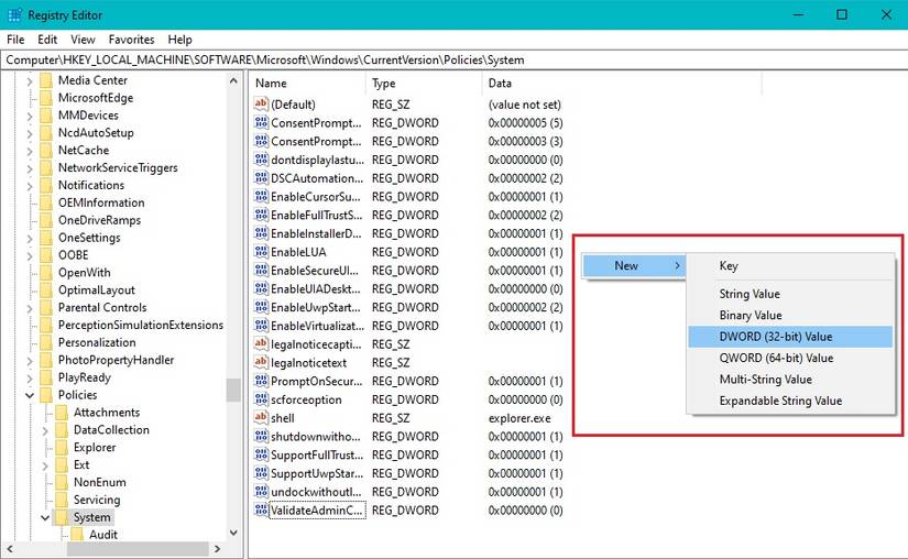 How to Activate or Deactivate Fast User Switching on Windows 10