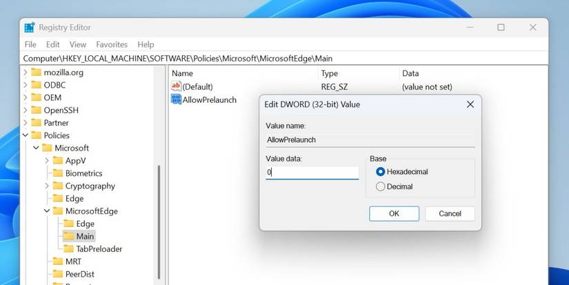 4 Ways to Disable Microsoft Edge Tab Preloading in Windows 11