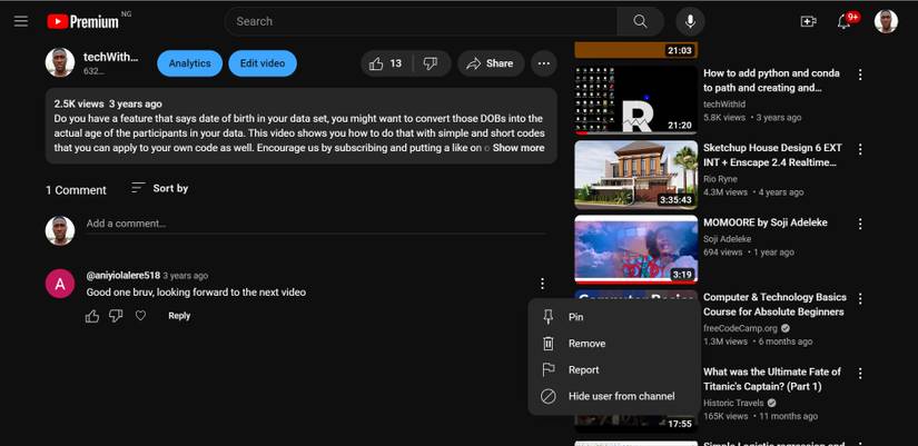 How to Block Someone From Your YouTube Channel