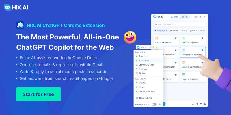 Automate Your Writing Tasks With HIX AI and GPT-4