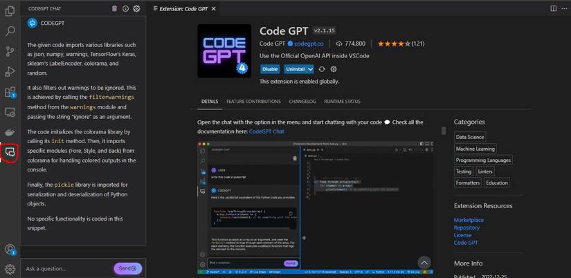 How to Install and Use CodeGPT in VS Code