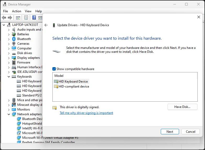 How to Disable the Built-In Laptop Keyboard in Windows