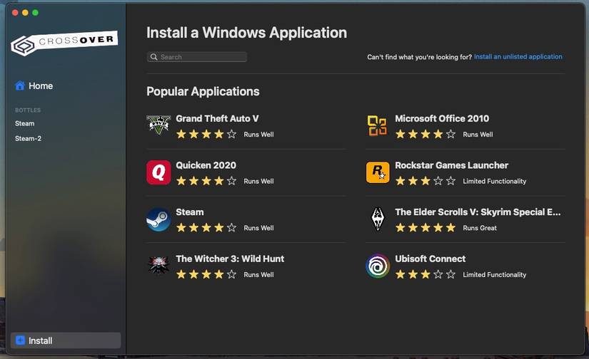 How to Play Windows Games on an Apple Silicon Mac Using CrossOver
