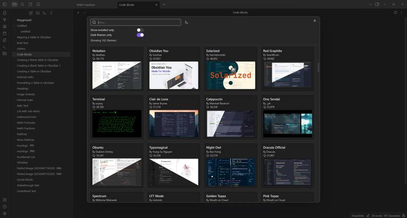 How to Install Themes in Obsidian