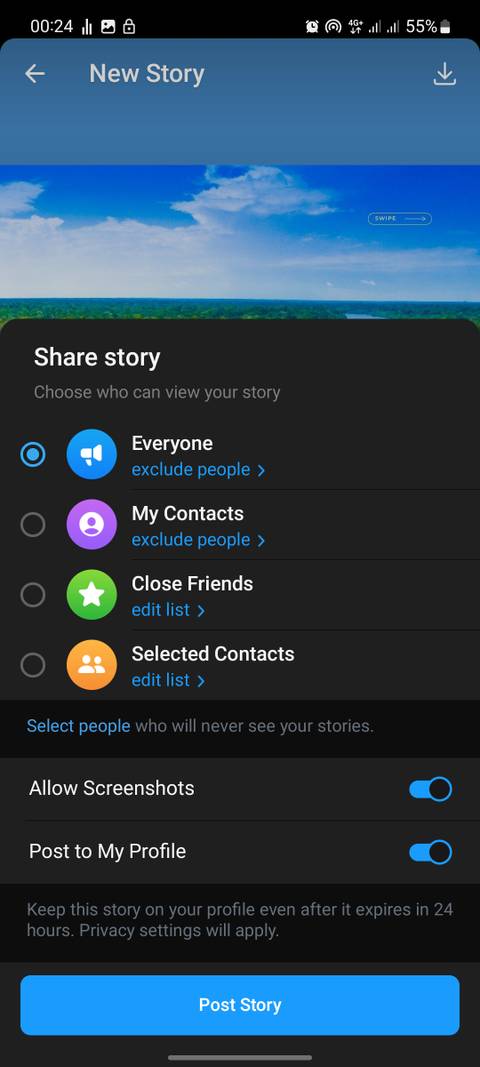 How to Post a Story on Telegram