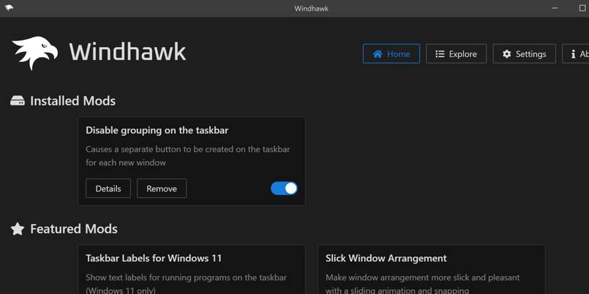 How to Disable Taskbar Icon Grouping on Windows 11
