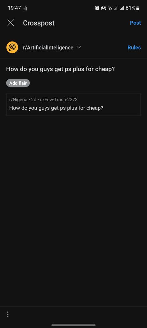 How to Crosspost on Reddit