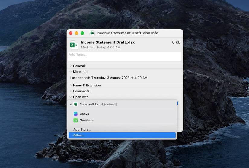 How to Set Excel as the Default Spreadsheet App on Mac