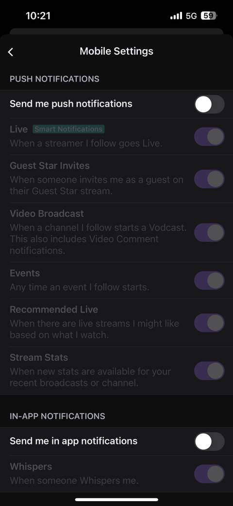 How to Disable Twitch Notifications on Desktop and Mobile