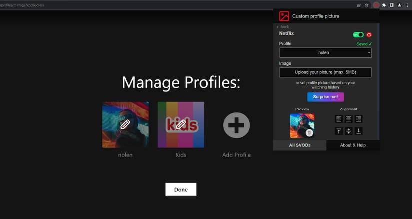 How to Get a Custom Netflix Profile Picture