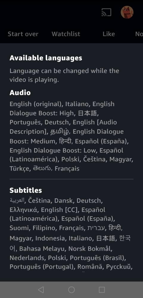 Amazon Prime Video: How to Turn Subtitles and Audio Descriptions On and Off