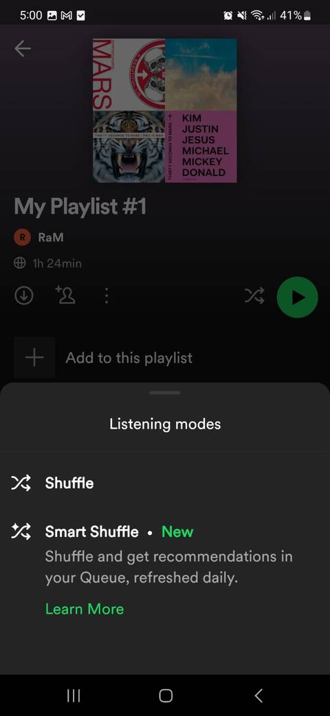 How to Use Smart Shuffle on Spotify