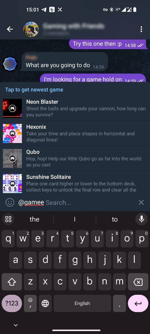 How to Play Games With Your Friends on Telegram