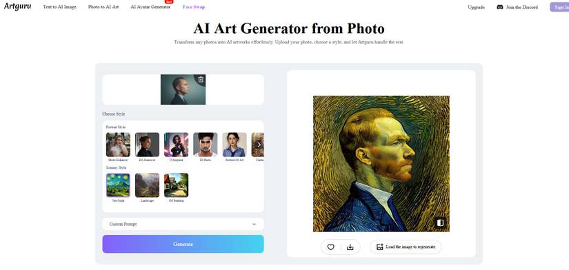 The Best AI Art Generators to Create Art From Photos