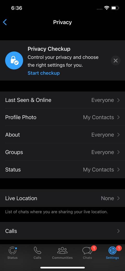 How to Perform a Privacy Checkup on WhatsApp