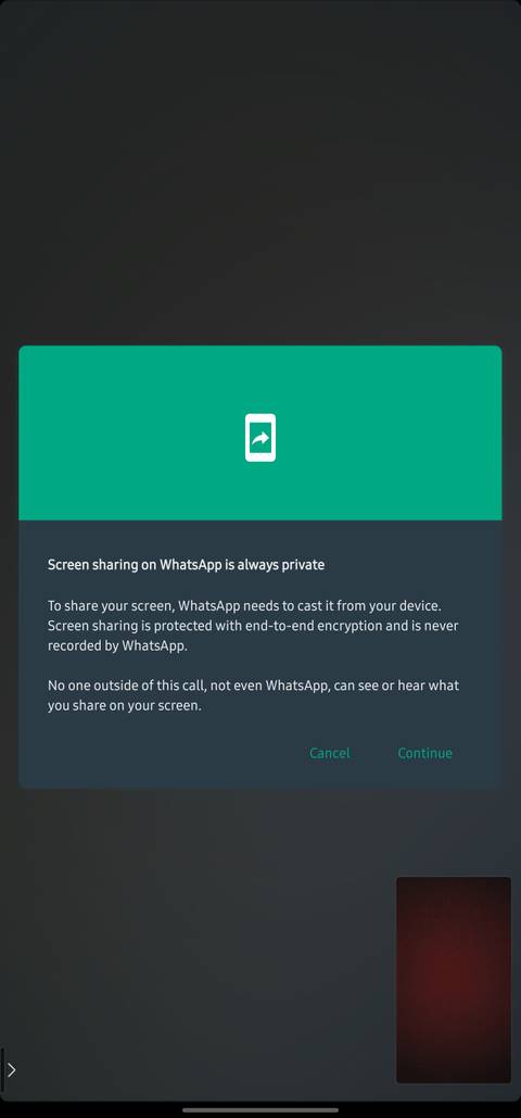 How to Use WhatsApp's Screen-Sharing Feature