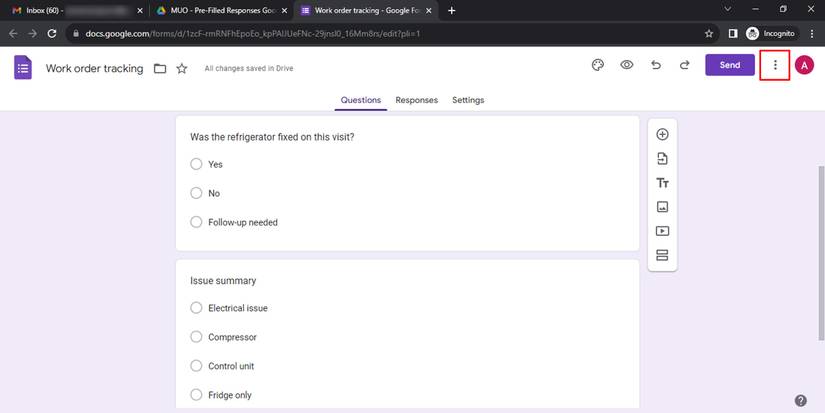 How to Pre-Fill Responses in Google Forms