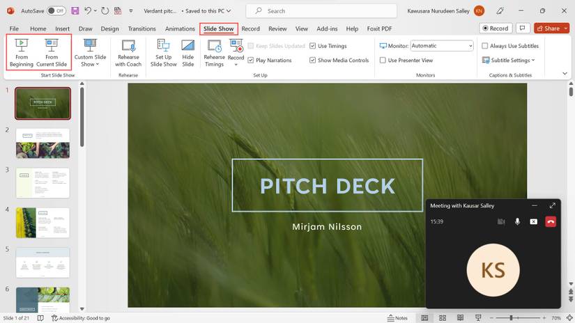 How to Present PowerPoint Slides in Microsoft Teams