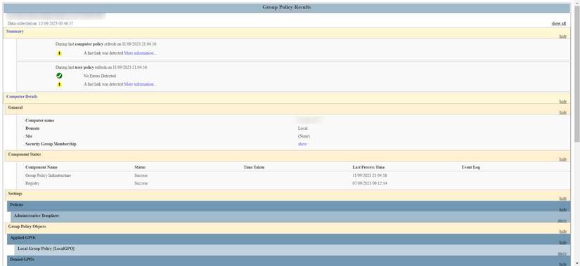 How to Generate a Group Policy Report With the GPResult Command