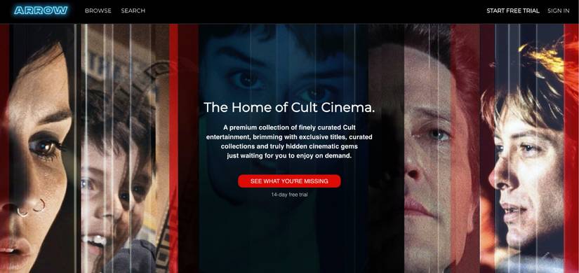 A Beginner's Guide to Arrow Player: The Streaming Service for Cult Cinema