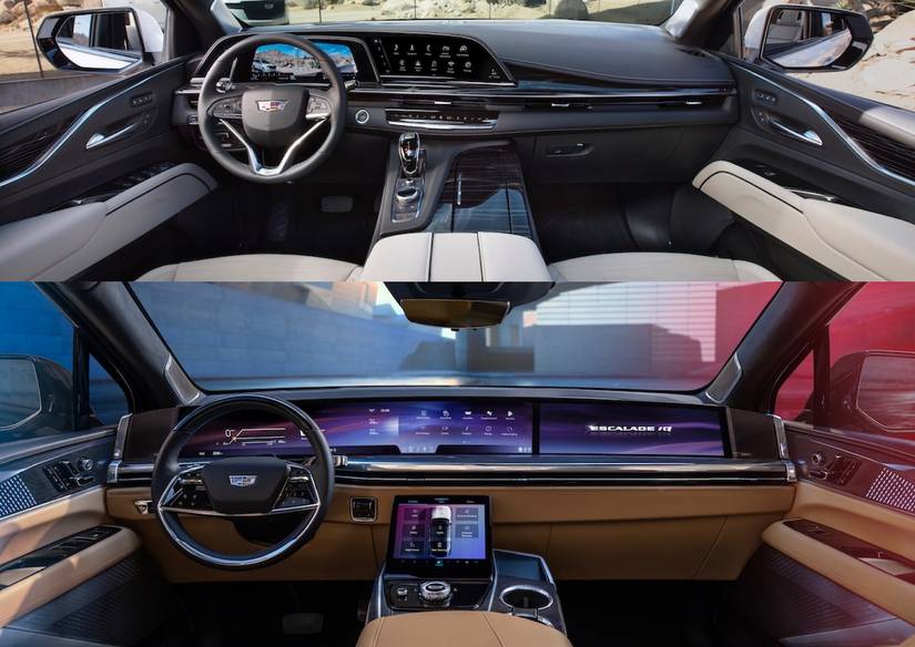 Head to Head: Combustion Cadillac Escalade vs. Electric Escalade IQ