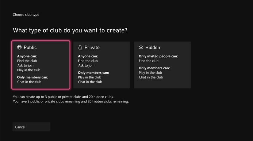 How to Make a Club on the Xbox Series X|S