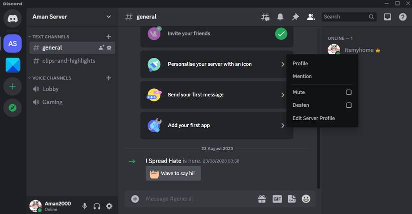 How to Change Your Discord Username or Display Name