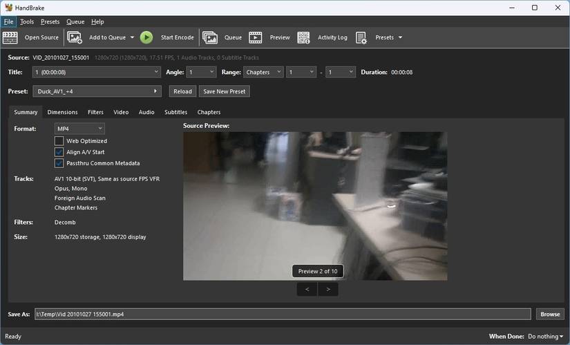 How to Customize Presets in HandBrake for Optimized Video Encoding