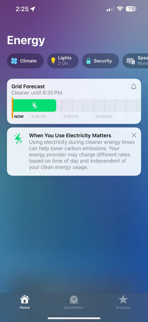 What Is Apple Home Grid Forecast and How Do I Use It?