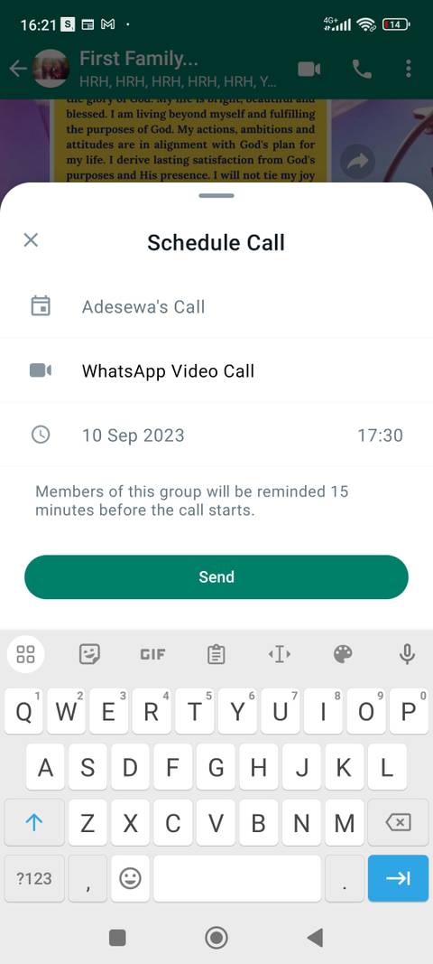 How to Make a WhatsApp Group Video Call