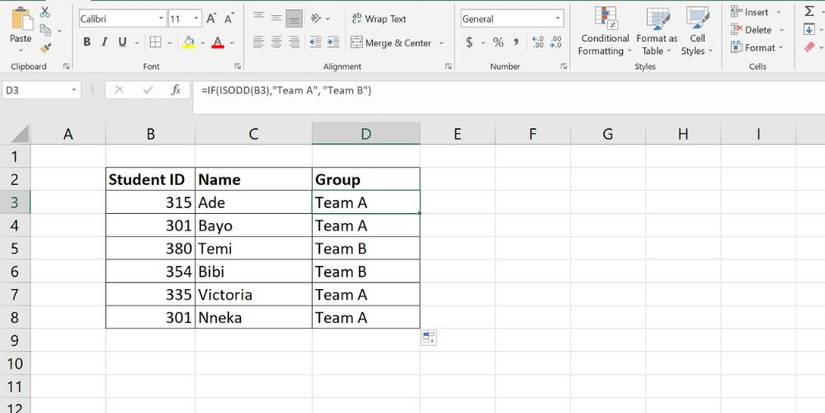 How to Use the ISEVEN and ISODD Functions in Excel