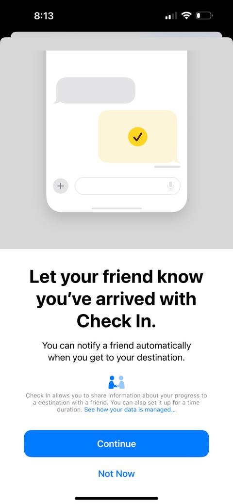 How to Use the Check In Feature With Friends and Family on Your iPhone