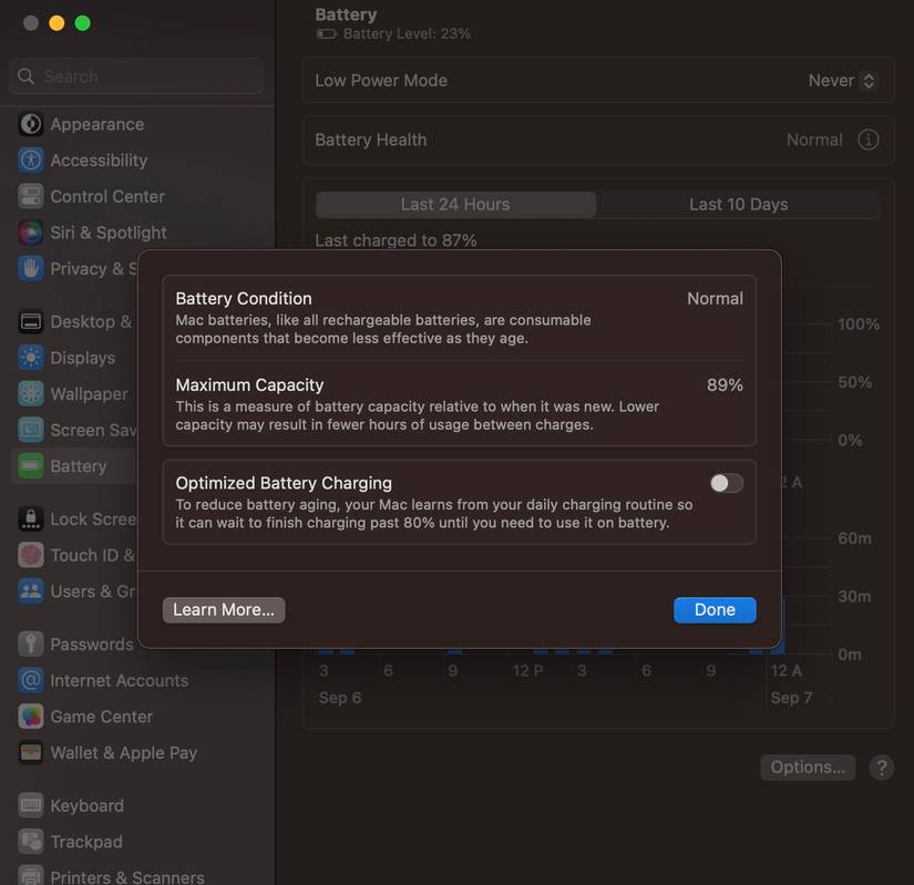 What to Do if Your MacBook’s Battery Health Shows "Service Recommended"