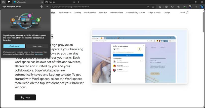 What Is Microsoft Edge Workspaces, and How Can It Help You Collaborate ...