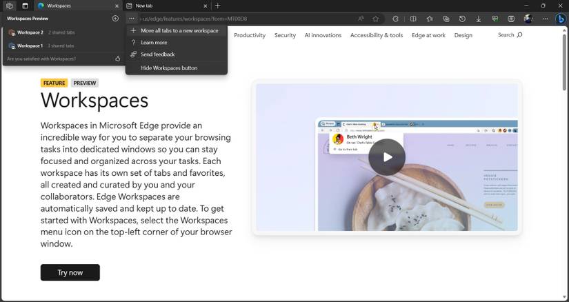 What Is Microsoft Edge Workspaces, and How Can It Help You Collaborate ...